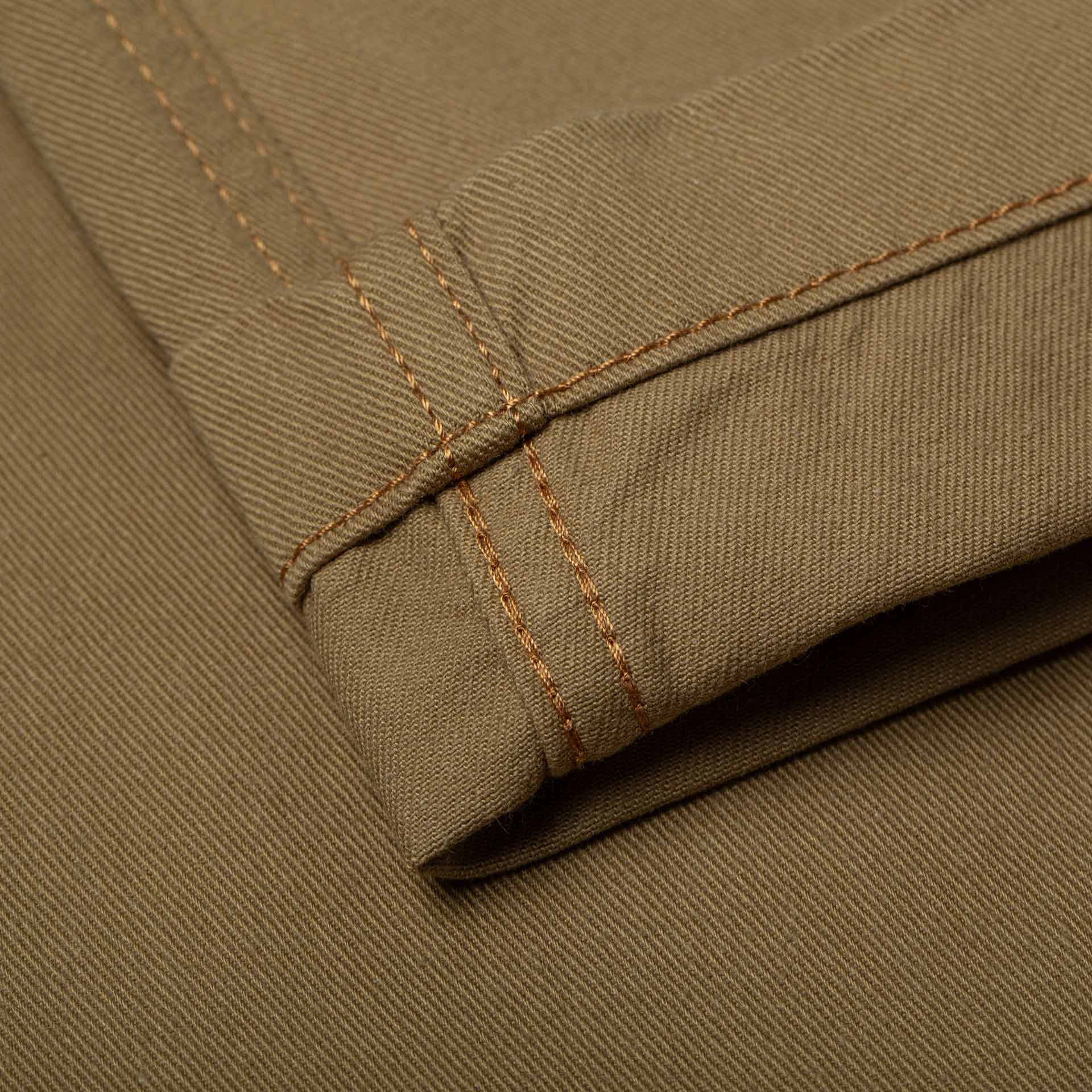 BC-05 LOOSE CHINO 8.5 oz. camel beige chino cloth | BENZAK – Benzak ...