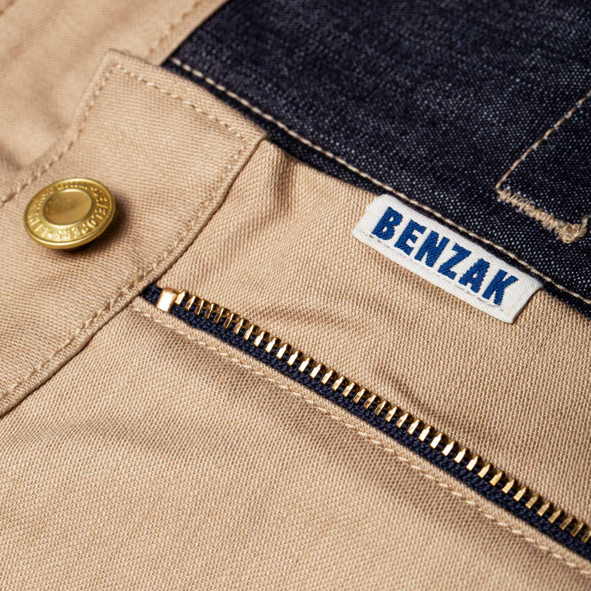 BC-01 TAPERED CHINO 10 oz. sand military twill | BENZAK BC-01 TAPERED CHINO 10 oz. sand military twill | BENZAK